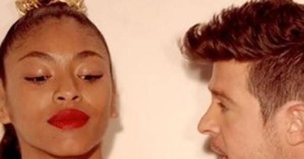 Robin Thickes Blurred Lines Topless Music Video Banned From Youtube