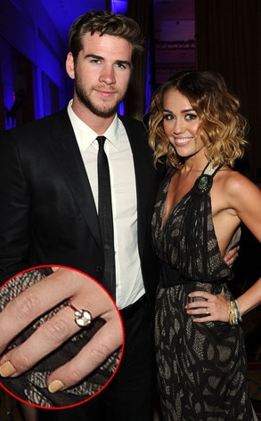 Celebrity Buzz: Is Miley Cyrus Engaged to Liam Hemsworth?