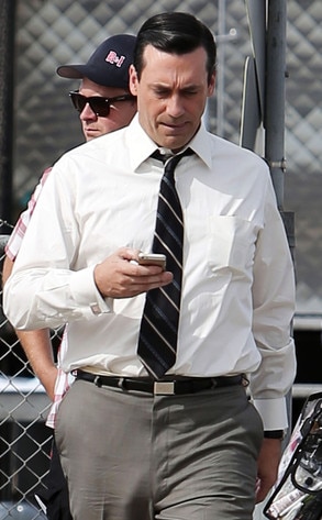 Jon Hamm Appears to Be Going Commando and Skips Underwear on Mad Men ...