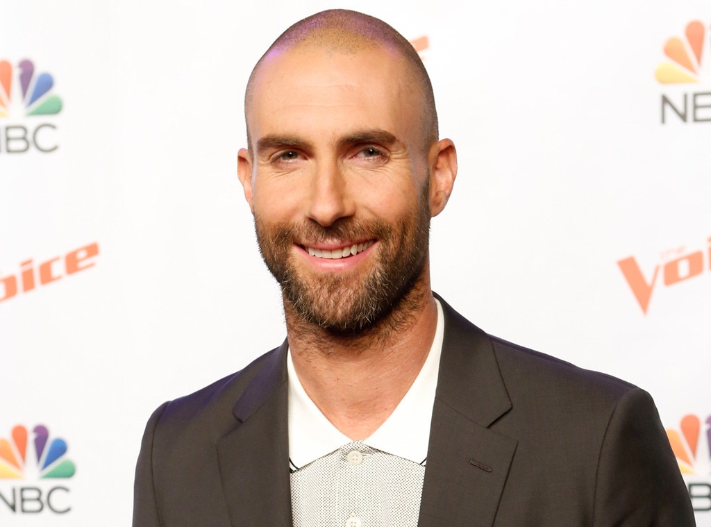 Adam Levine's Bald Head Causes Total Heartbreak on Twitter?Read His ...